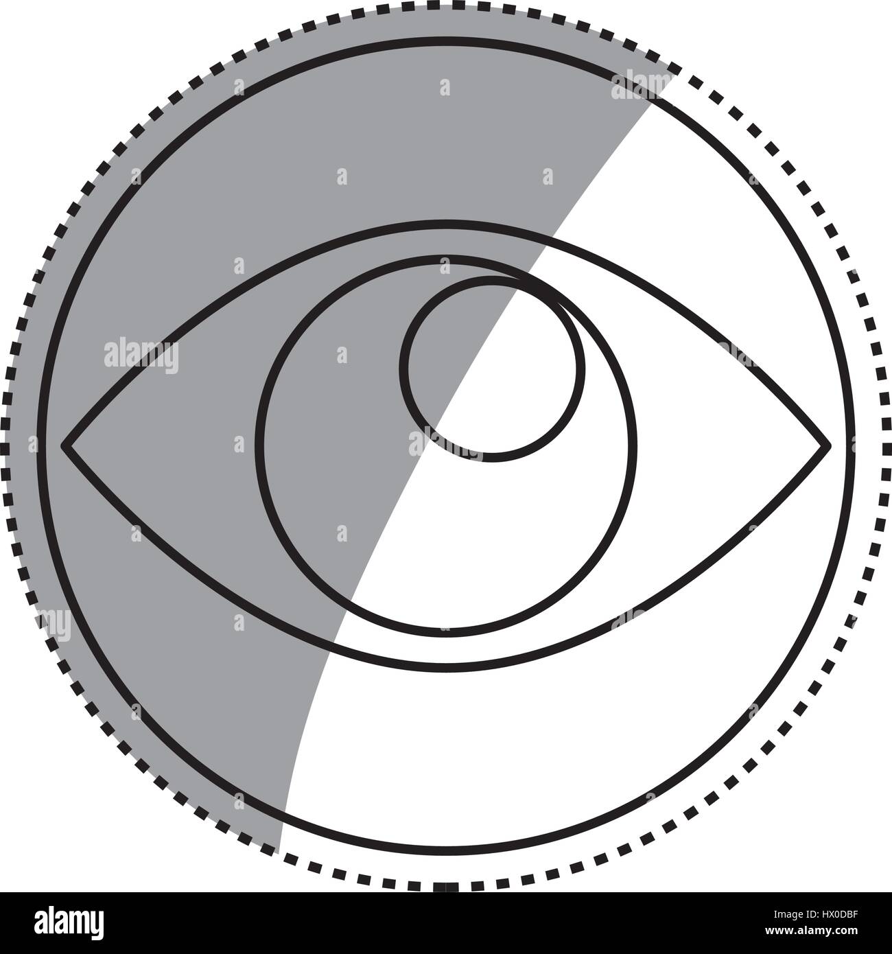 Surveillance eye security Stock Vector Image & Art - Alamy