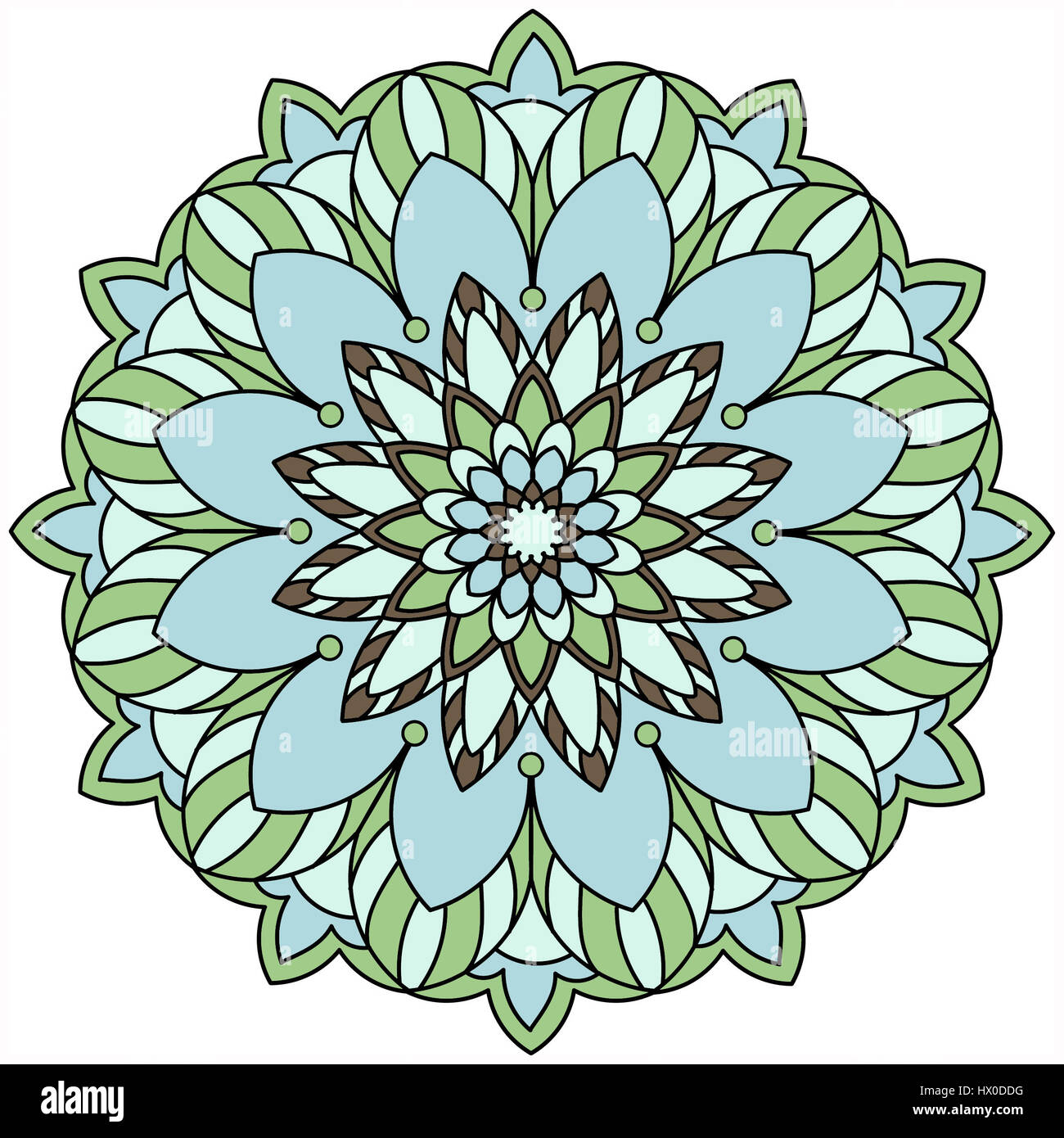 Mandala drawing hi-res stock photography and images - Alamy