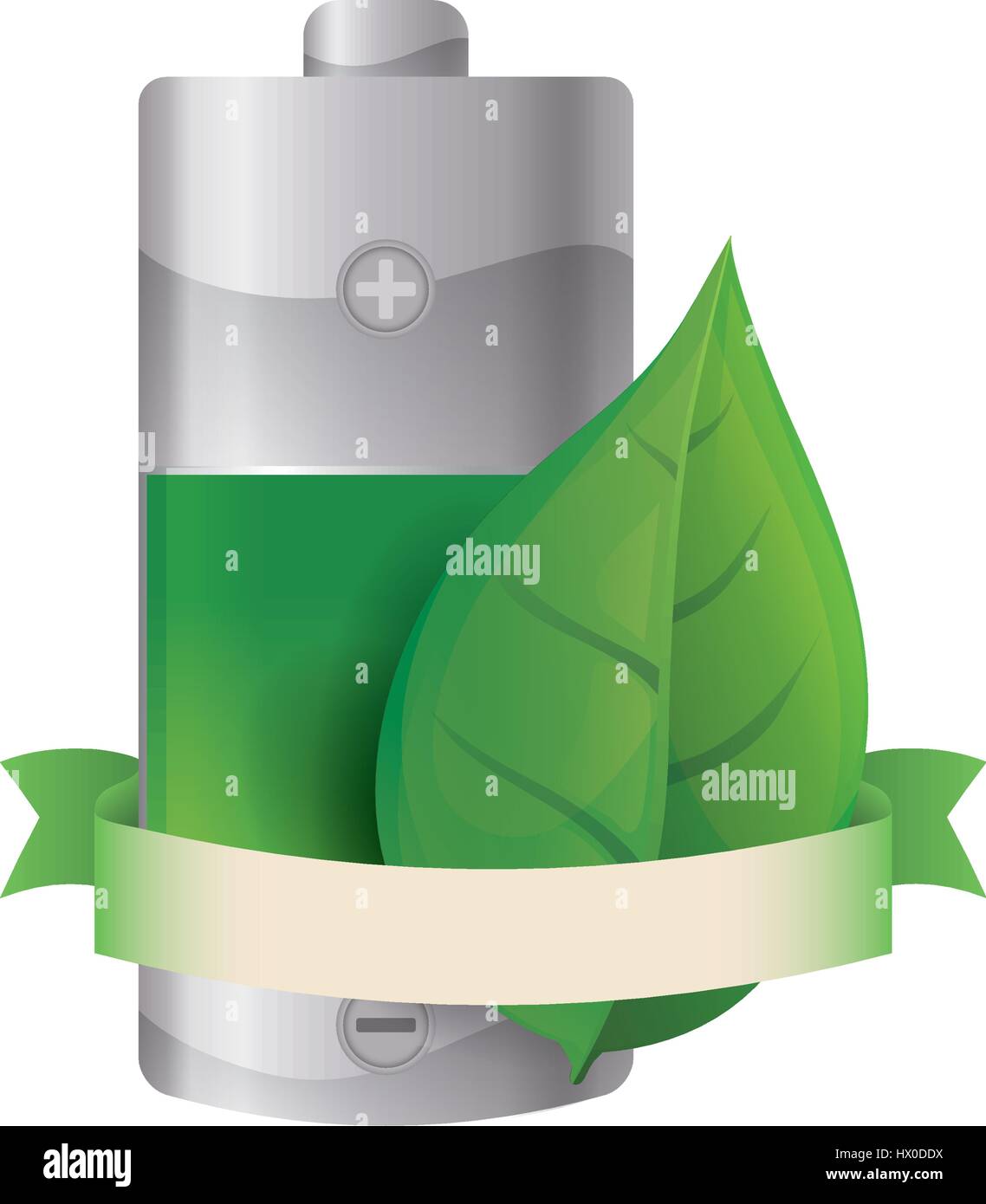 Green energy battery Stock Vector Image & Art - Alamy