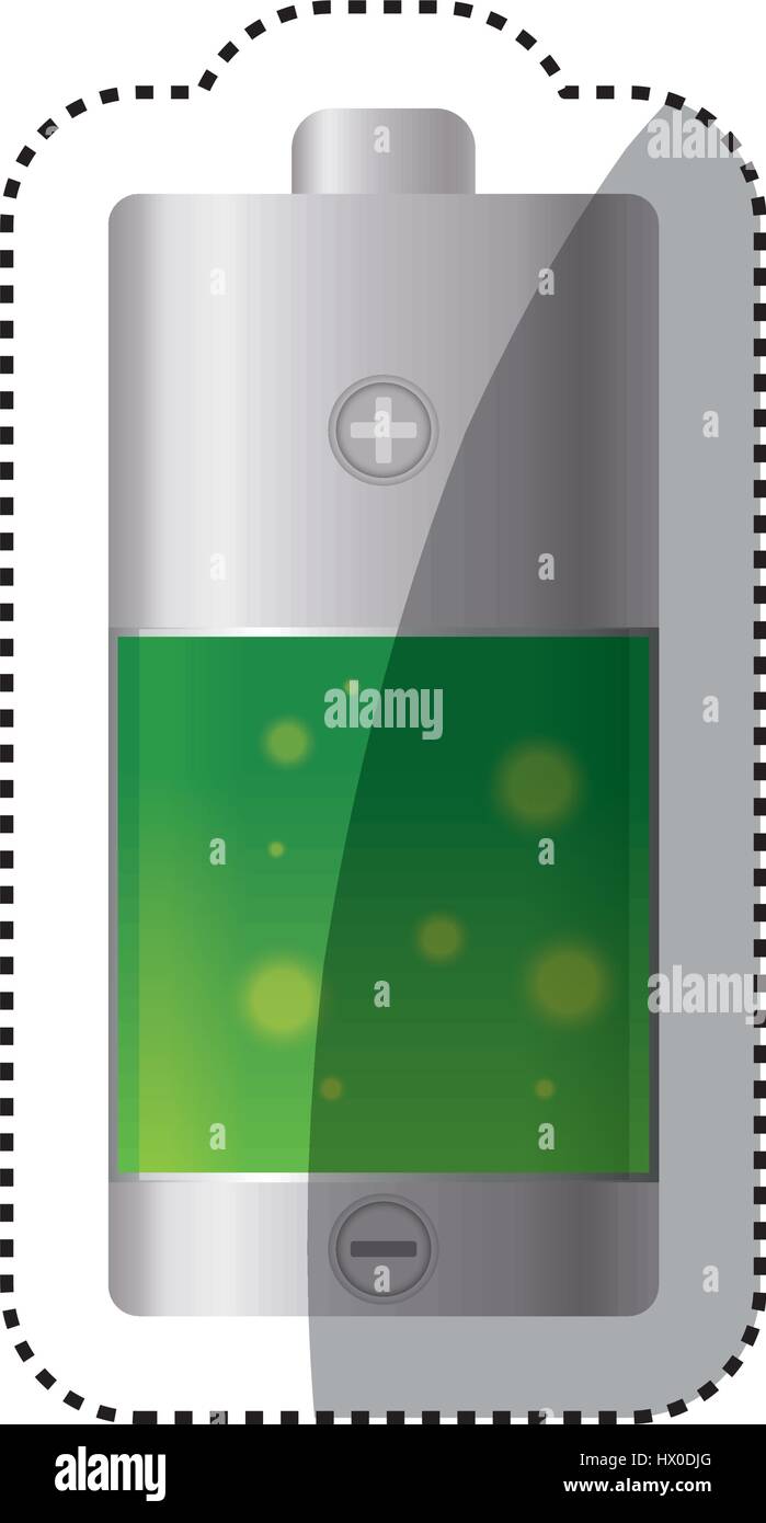 Green energy battery Stock Vector Image & Art - Alamy