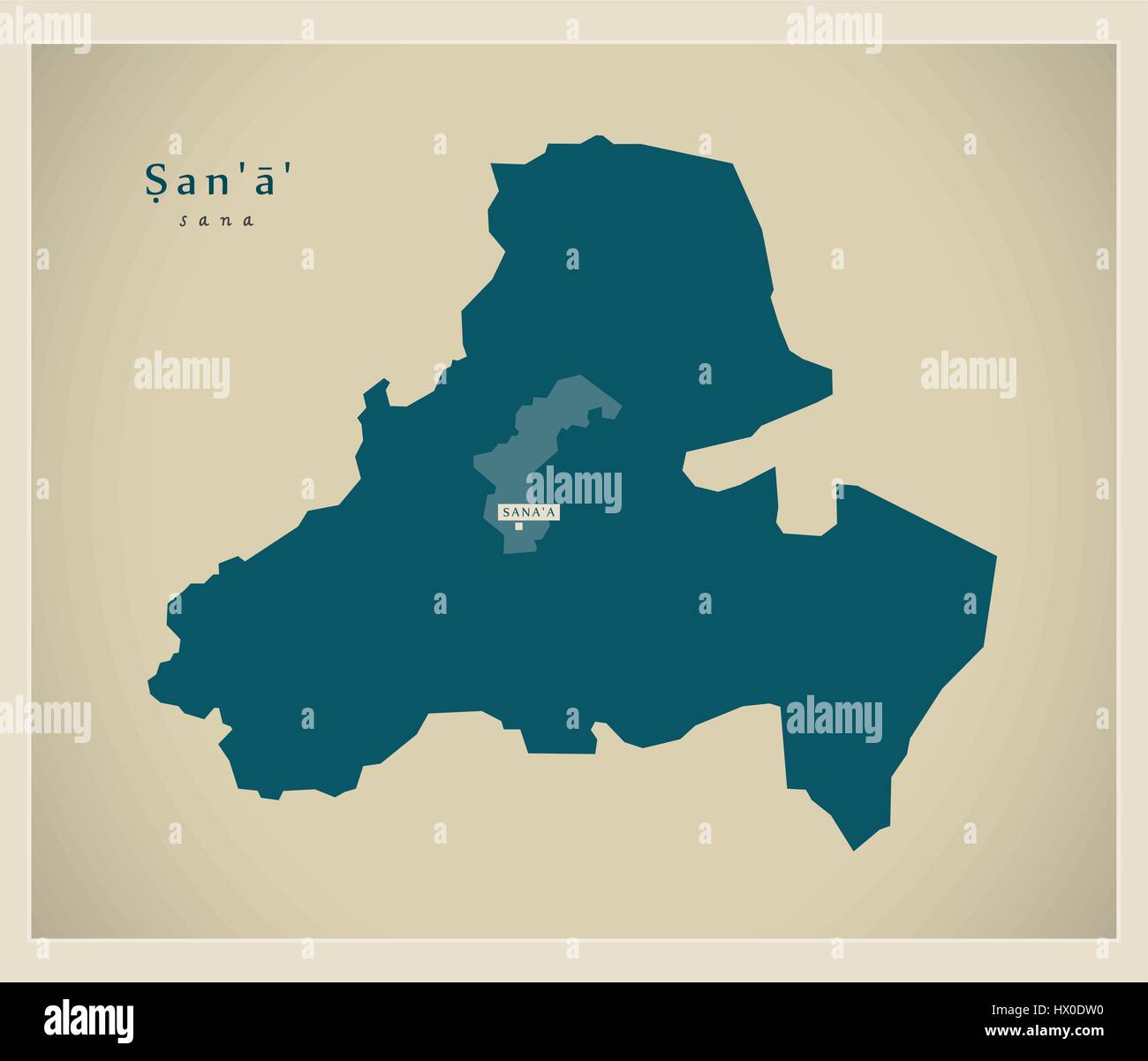 Yemen sanaa province sana Stock Vector Images - Alamy