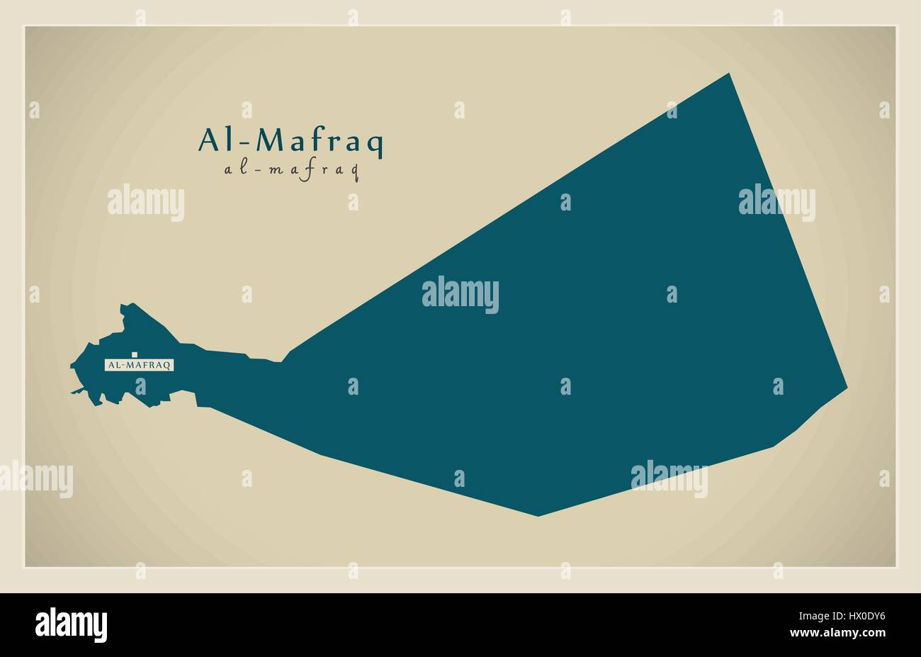Al mafraq Stock Vector Images - Alamy