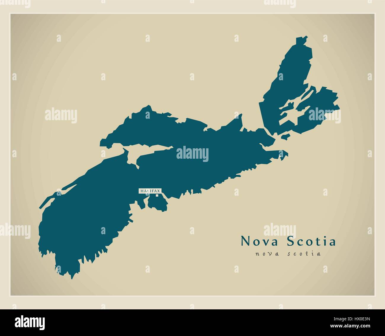 Nova scotia border Stock Vector Images - Alamy