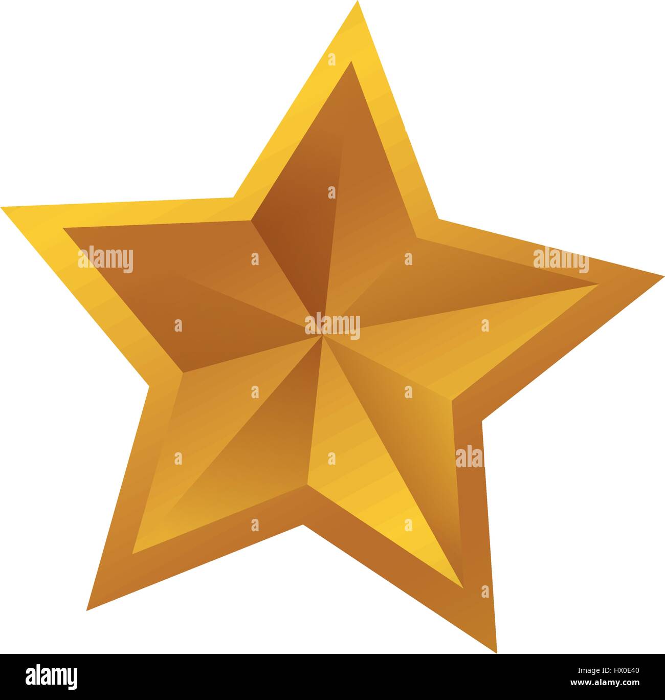 Star shape symbol Stock Vector Image & Art - Alamy