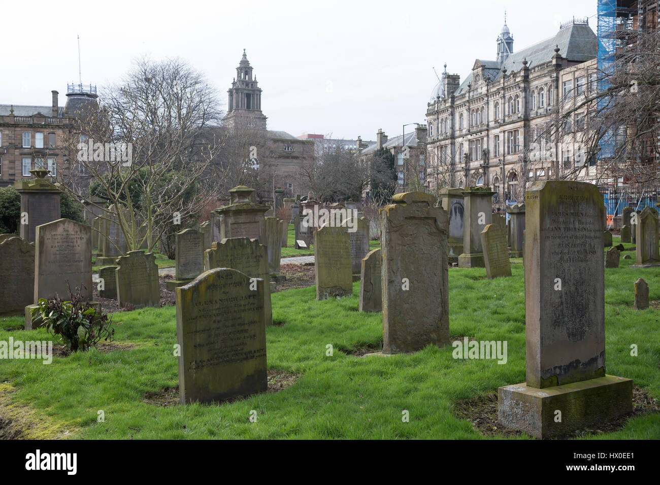 The Howff in Dundee is a medieval cemetry Stock Photo - Alamy