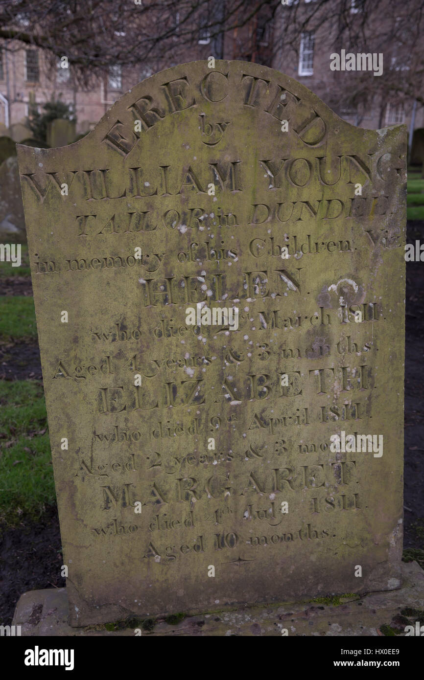 The Howff in Dundee is a medieval cemetry Stock Photo - Alamy