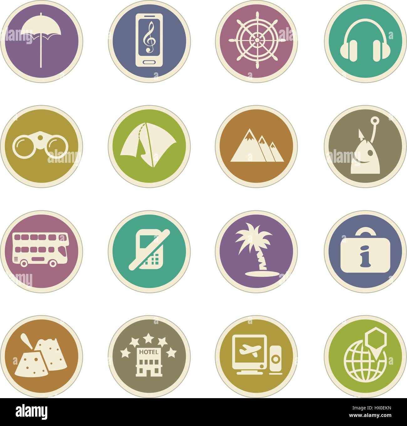 Two story bus Stock Vector Images - Alamy