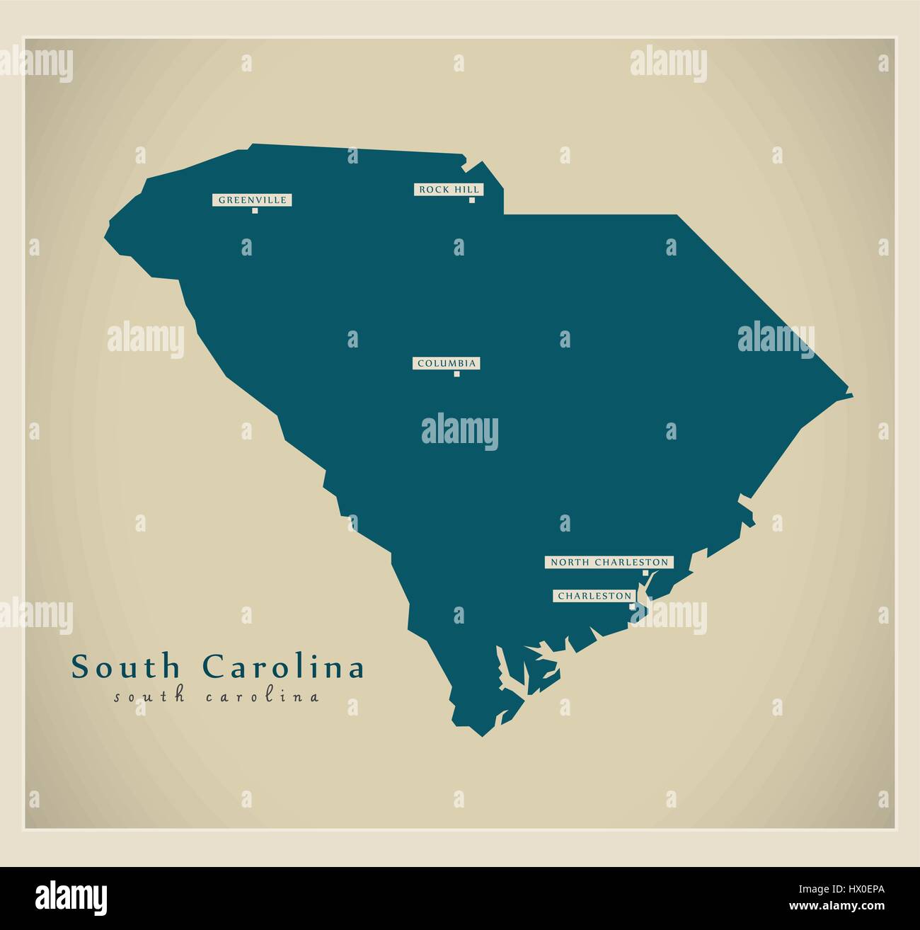 South carolina states symbol Stock Vector Images - Alamy