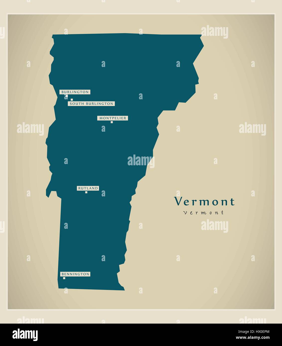 Vermont vector vectors Stock Vector Images - Alamy