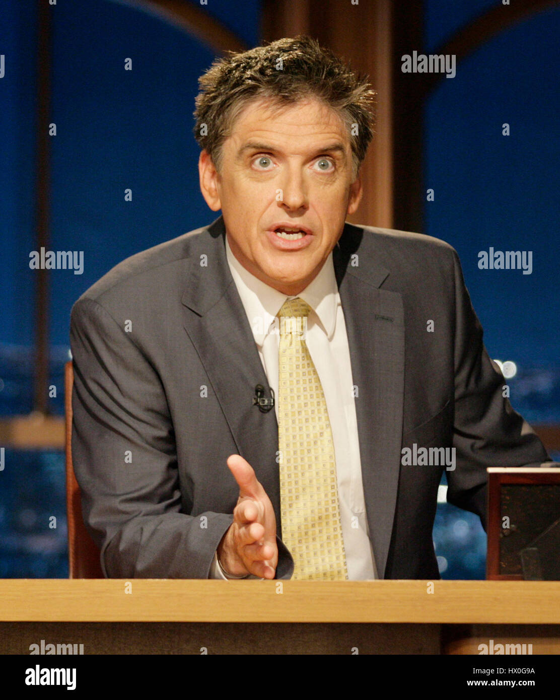 Host Craig Ferguson during a segment of 'The Late Late Show with Craig ...