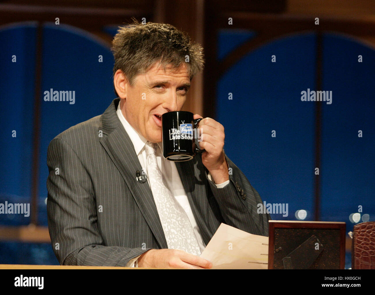 Host Craig Ferguson during a segment of 'The Late Late Show with Craig ...