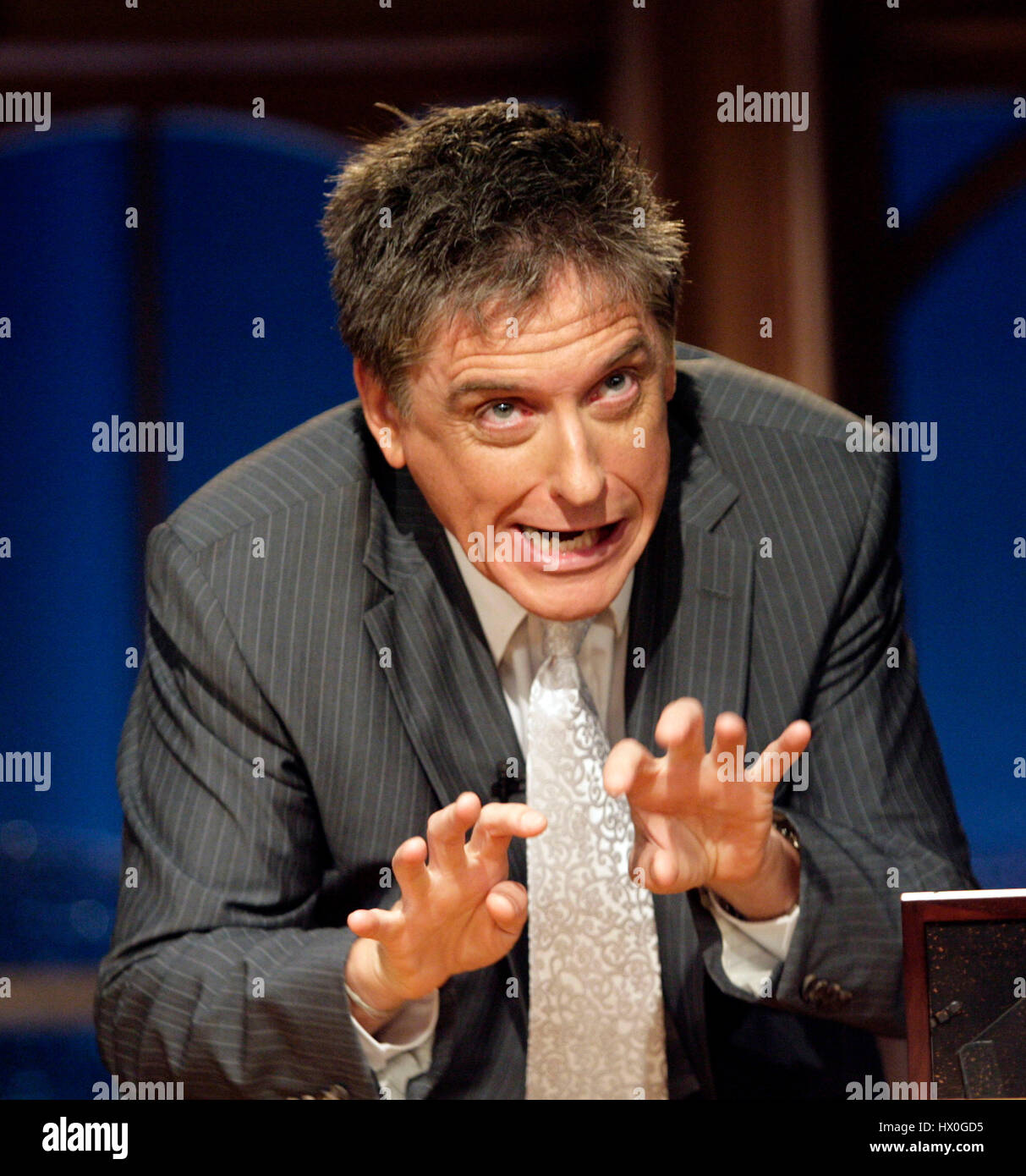 Host Craig Ferguson during a segment of 'The Late Late Show with Craig ...