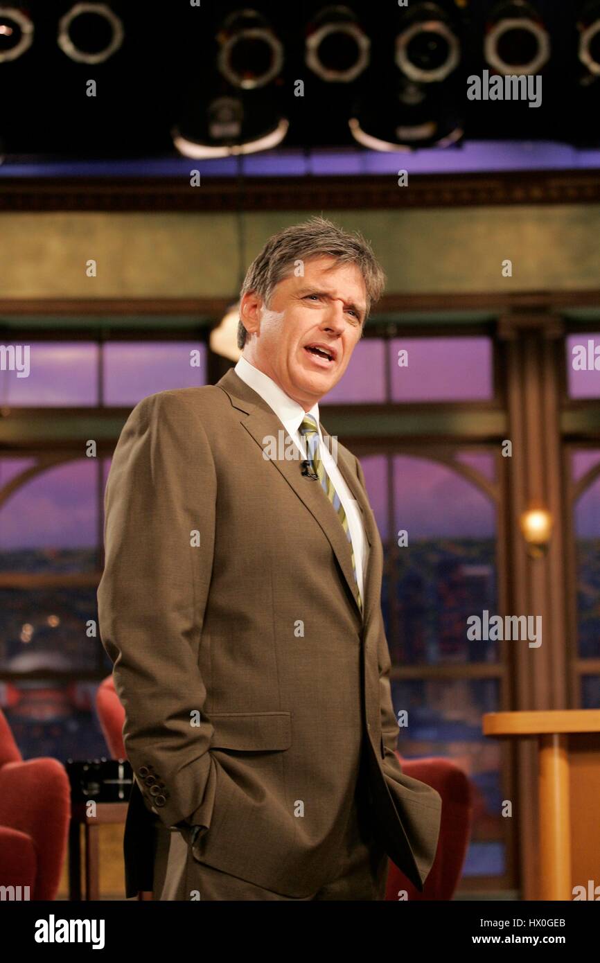 Host Craig Ferguson during a segment of 'The Late Late Show with Craig ...