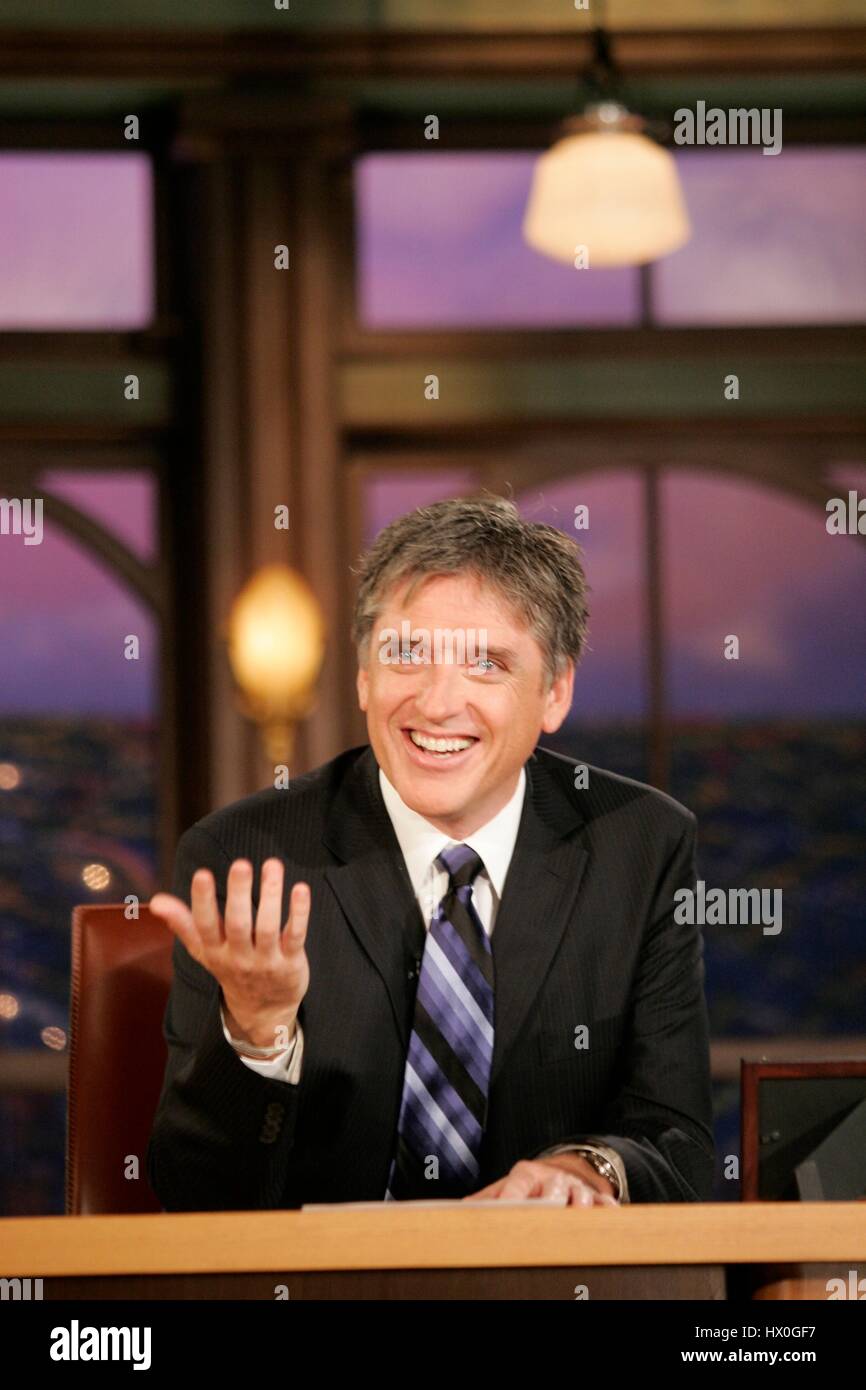Host Craig Ferguson during a segment of 'The Late Late Show with Craig ...