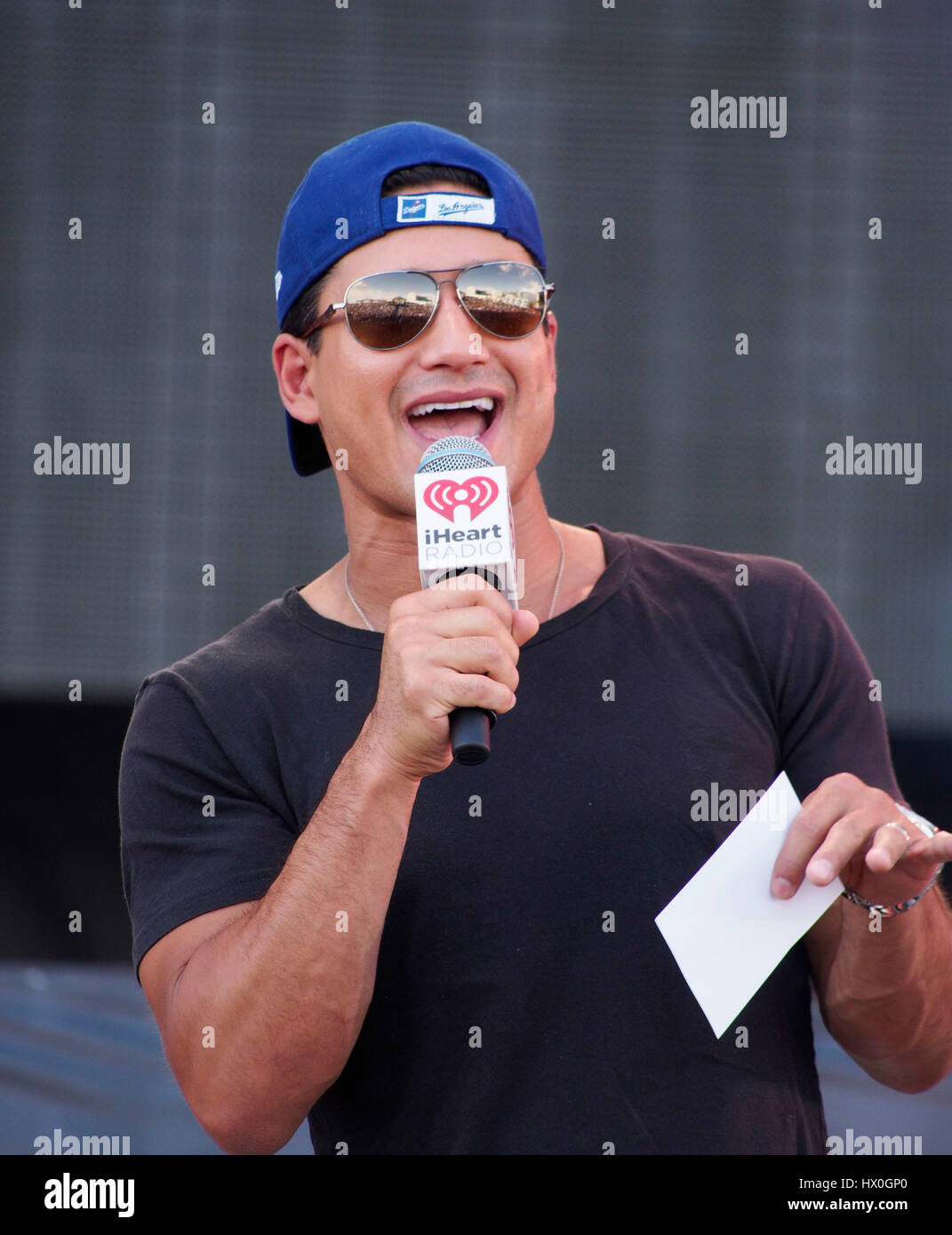 Mario Lopez at the the iHeartRadio Music Festival & Village on ...
