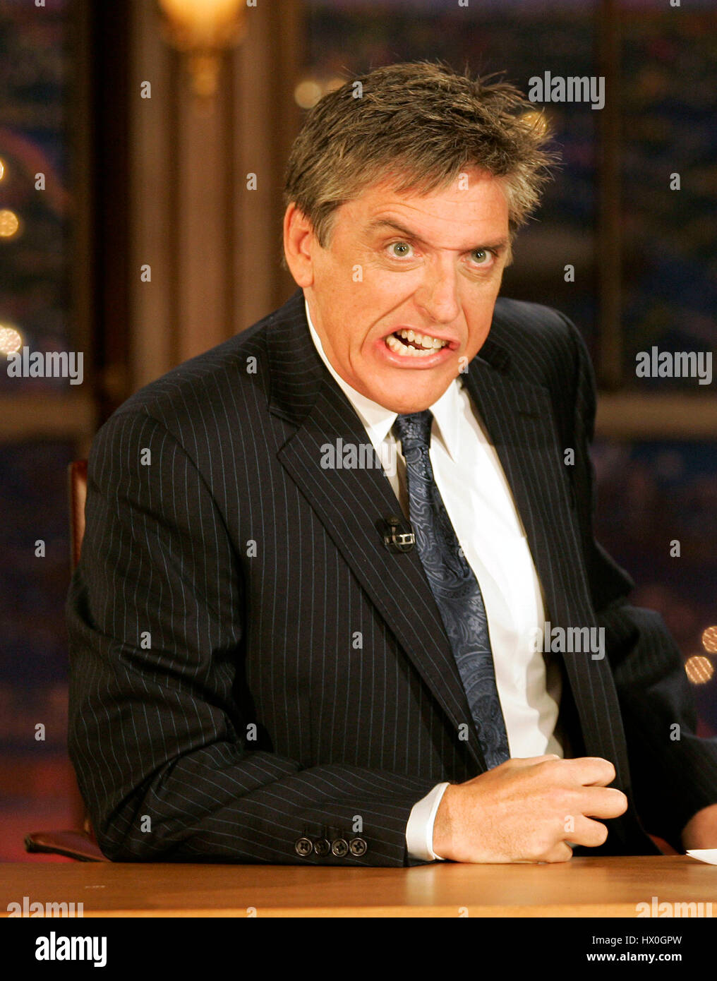 Host Craig Ferguson during a segment of 'The Late Late Show with Craig ...
