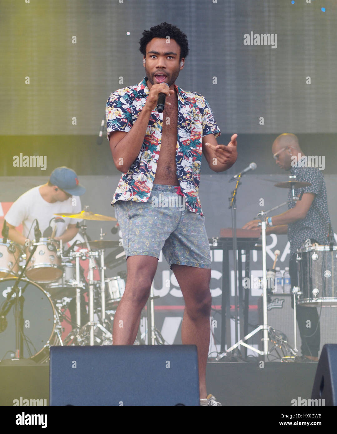 Childish Gambino aka Donald Glover performs at the the iHeartRadio ...