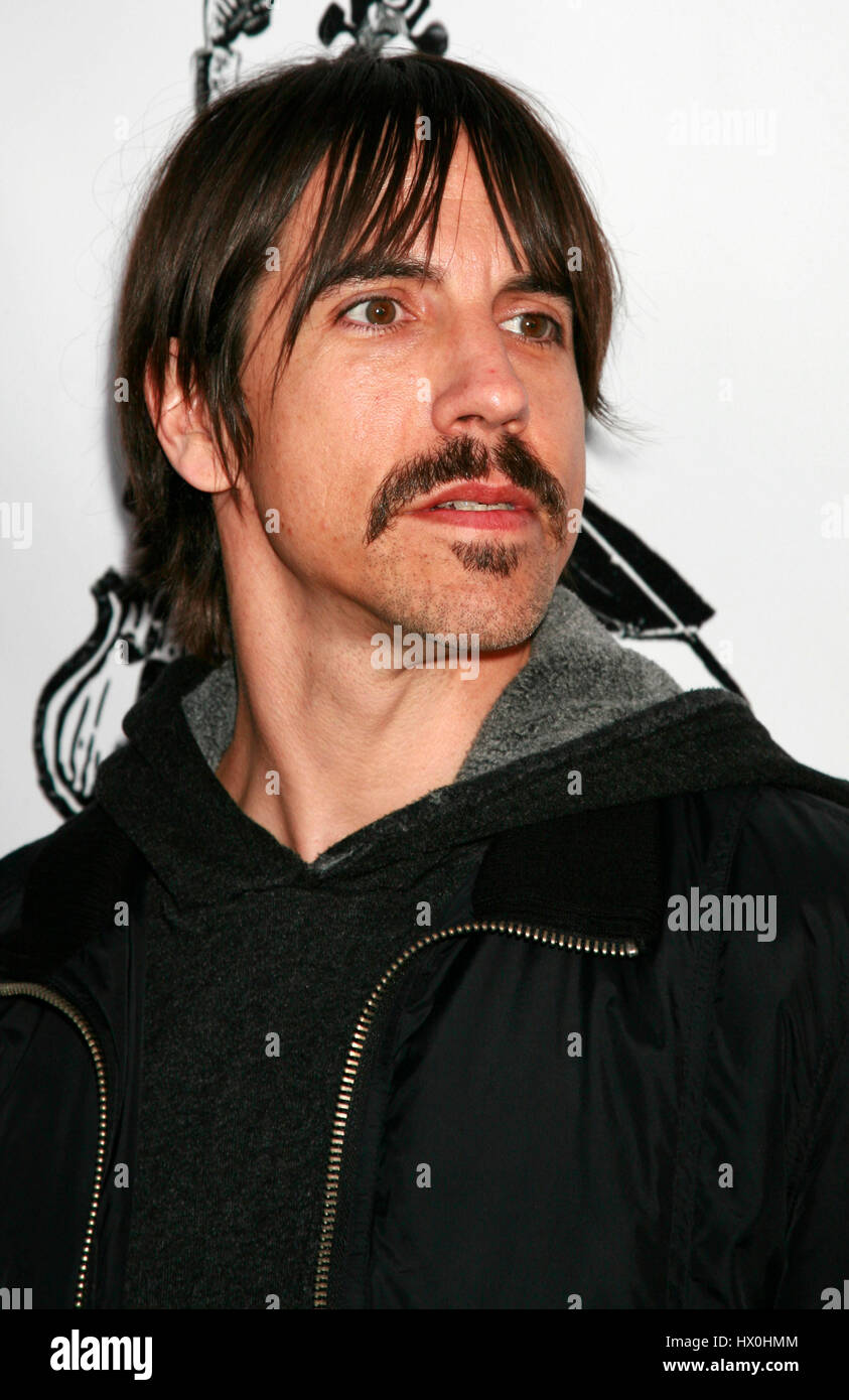 Anthony Kiedis of the Red Hot Chili Peppers arrives in Hollywood, CA ...