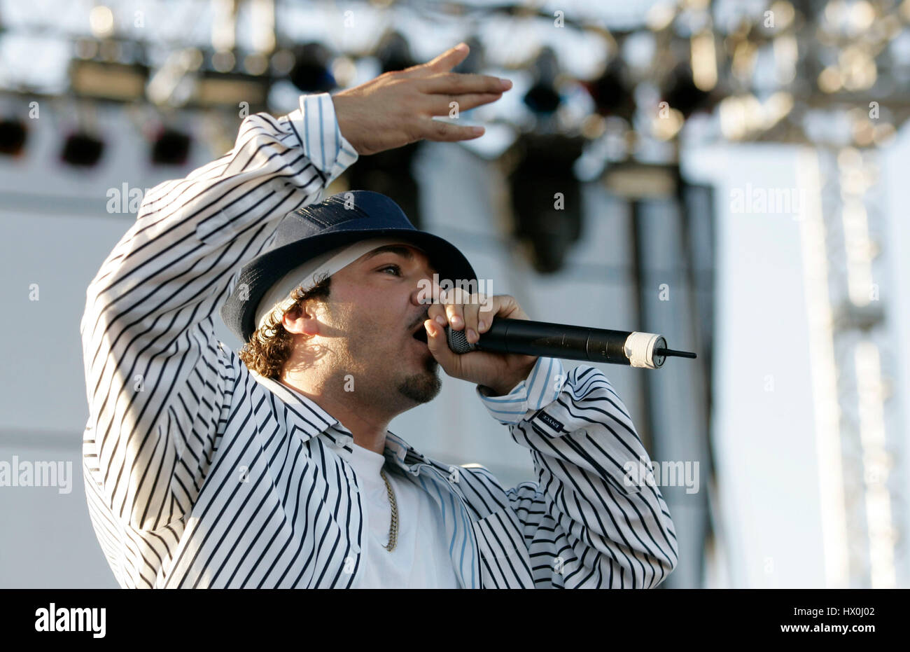 Baby Bash performs at the Power 106 Summer Splash hip hop concert in ...