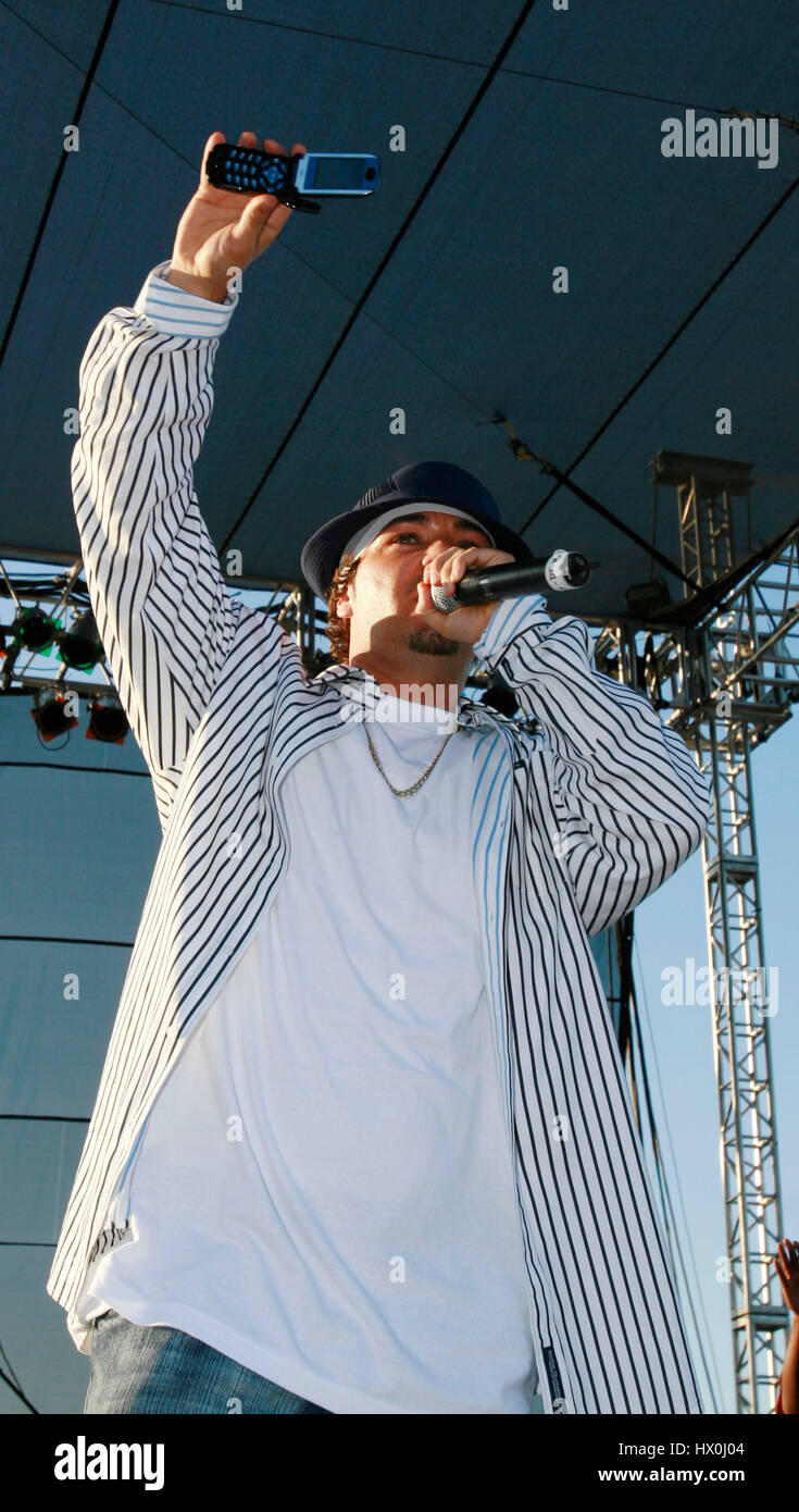Baby Bash performs at the Power 106 Summer Splash hip hop concert in ...