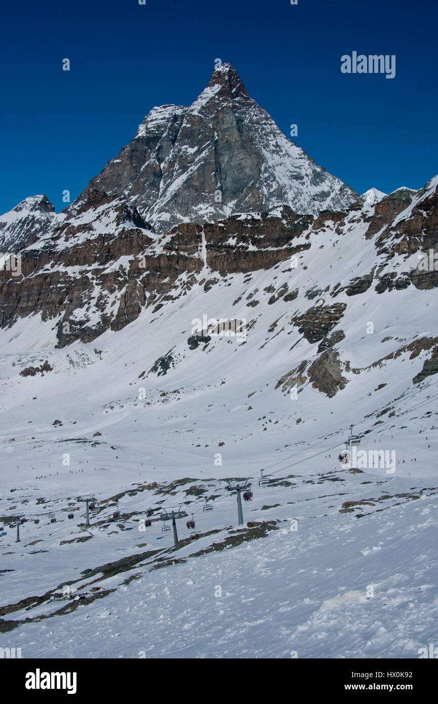 Plateau rosa matterhorn hi-res stock photography and images - Alamy