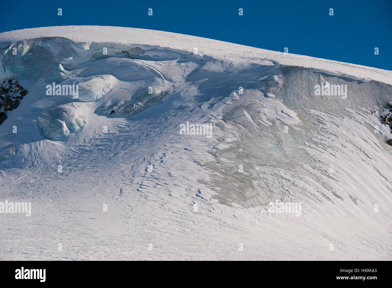 Plateau rosa glacier hi-res stock photography and images - Alamy