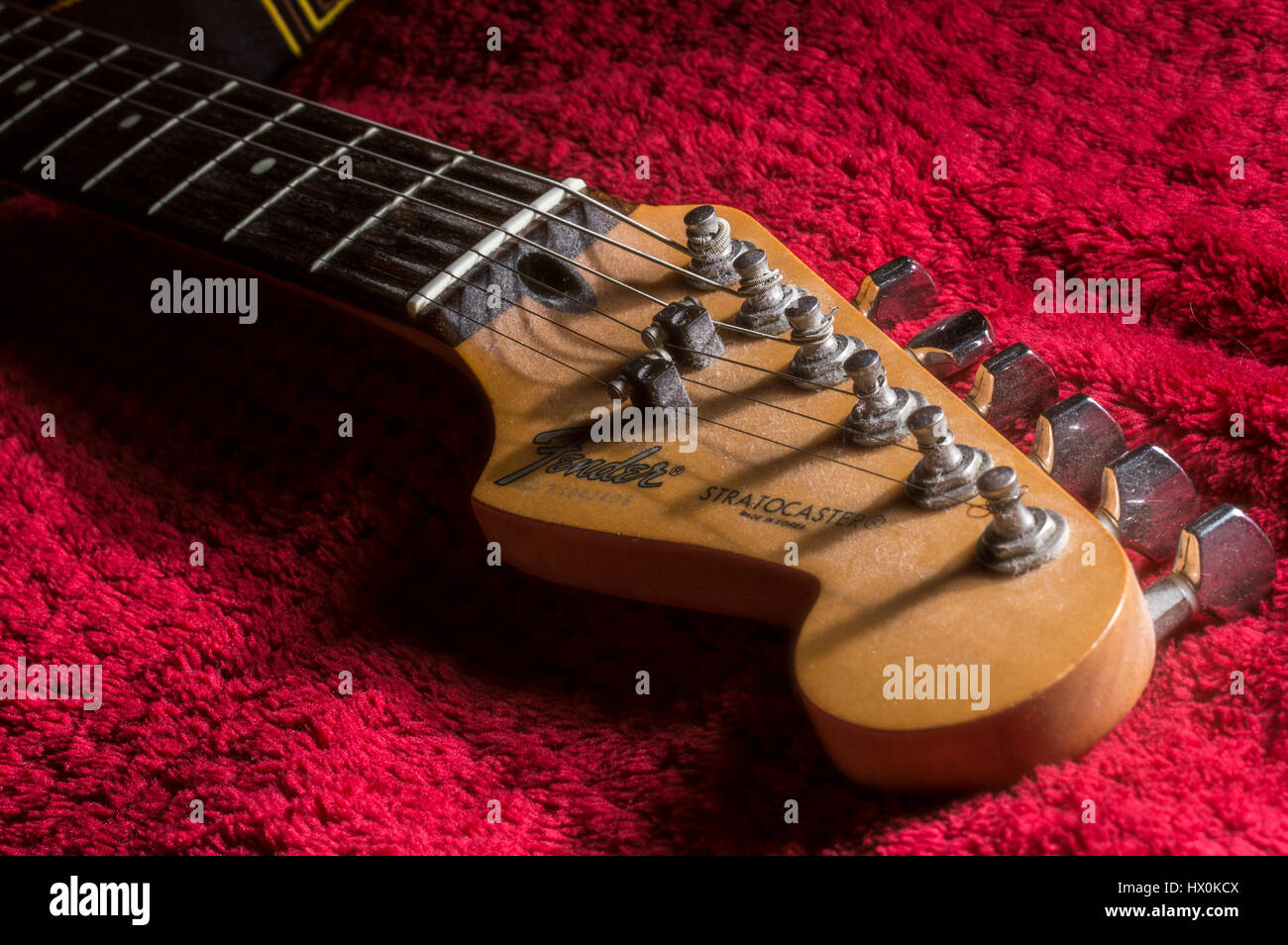 Fender headstock hi-res stock photography and images - Alamy