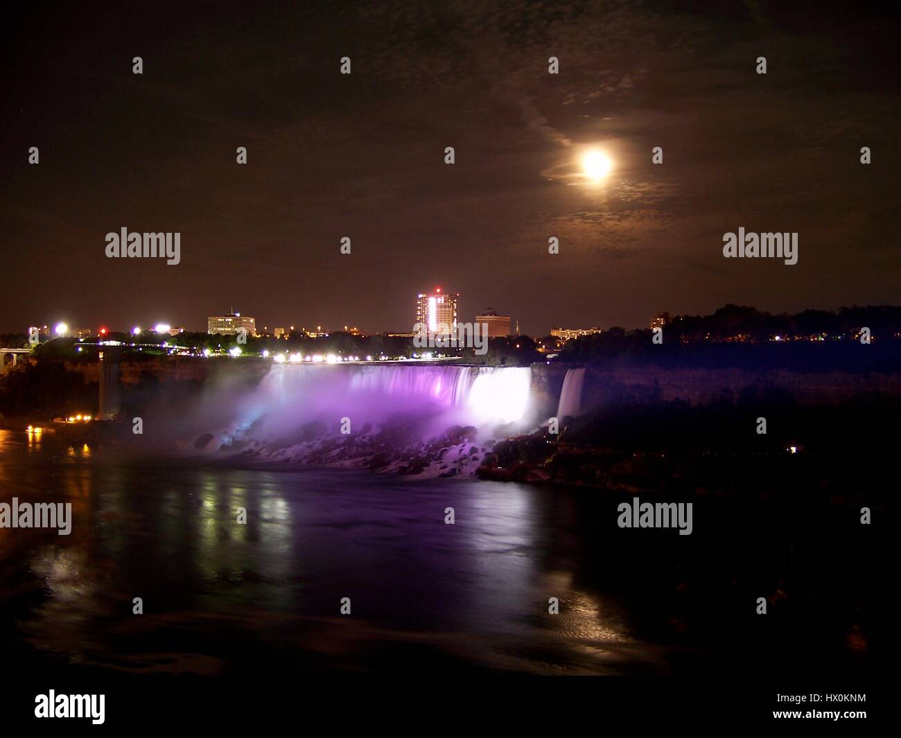 American falls at night hi-res stock photography and images - Alamy
