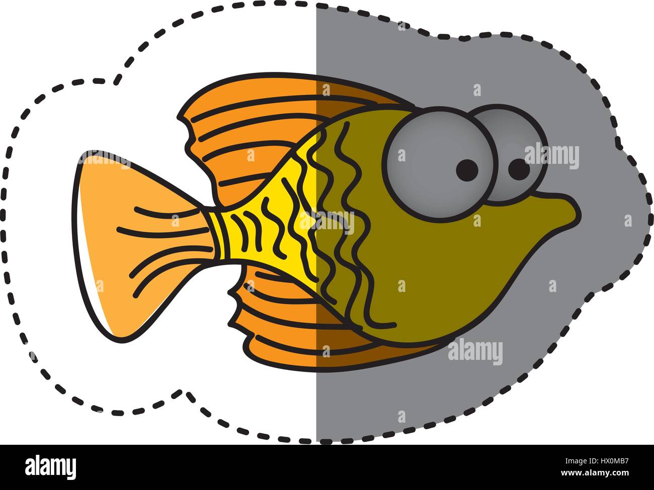 Fish Cartoon High Resolution Stock Photography and Images - Alamy