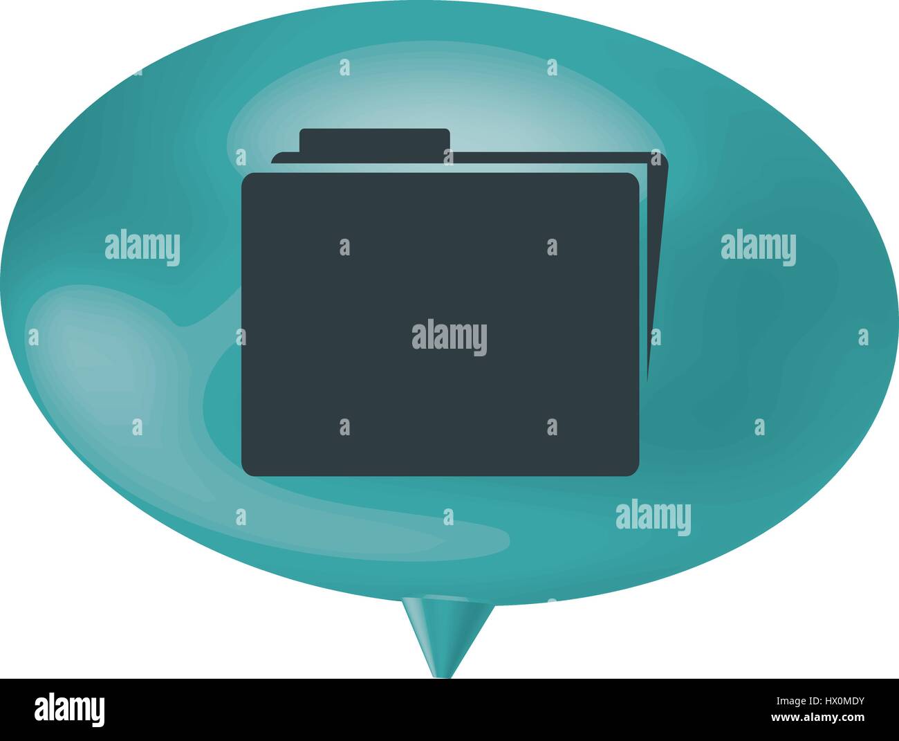 blue bubble file icon Stock Vector Image & Art - Alamy