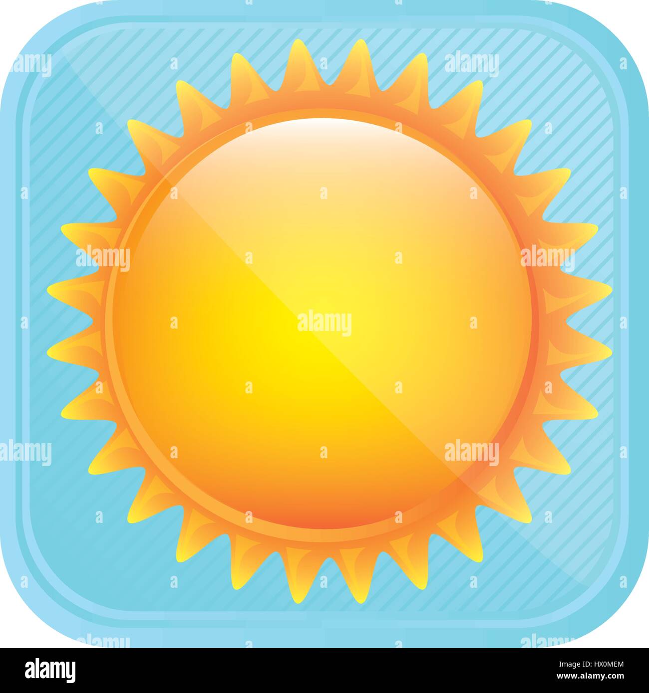 yellow light sun icon Stock Vector Image & Art - Alamy