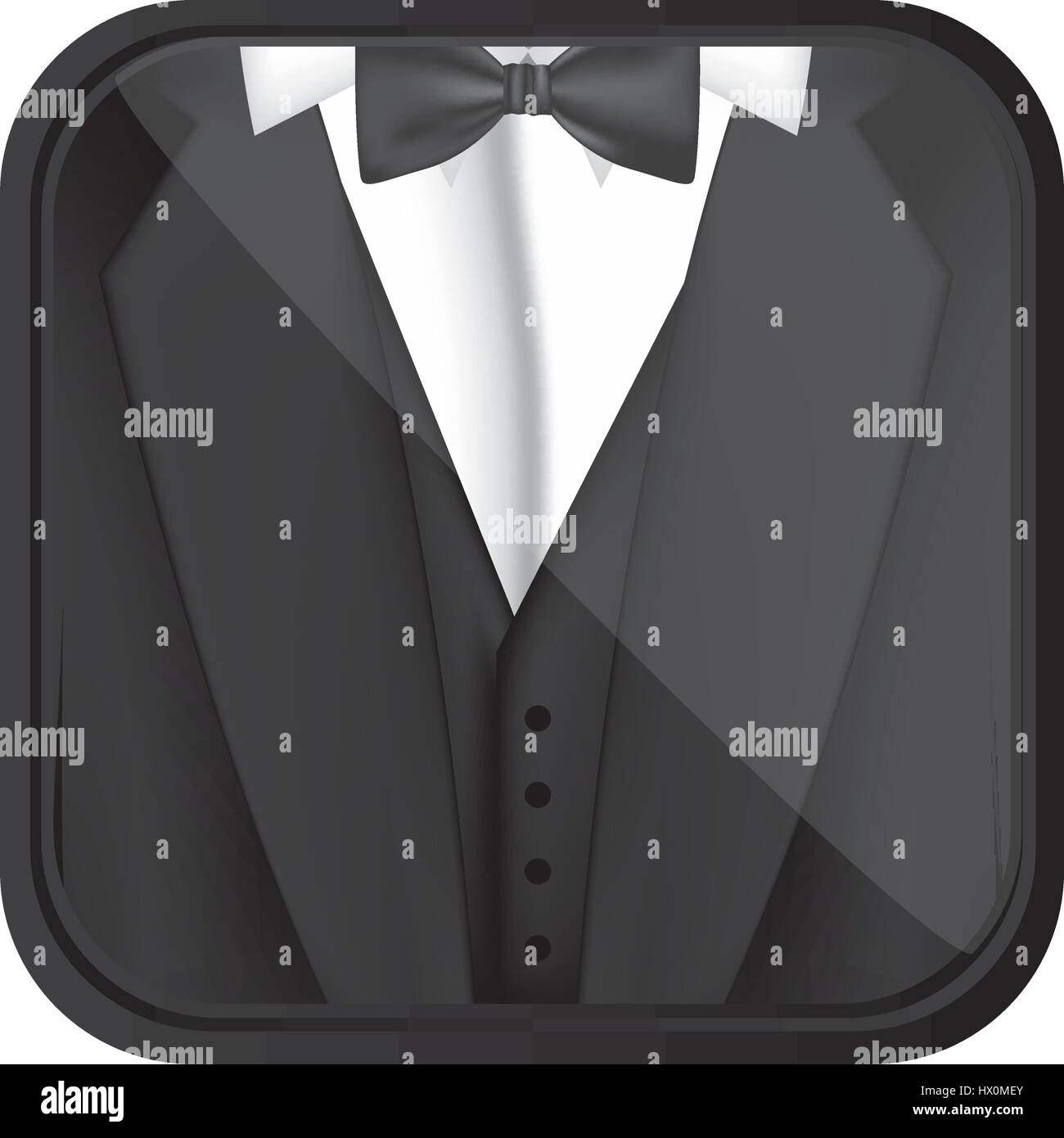 formal suit cloth icon Stock Vector Image & Art - Alamy