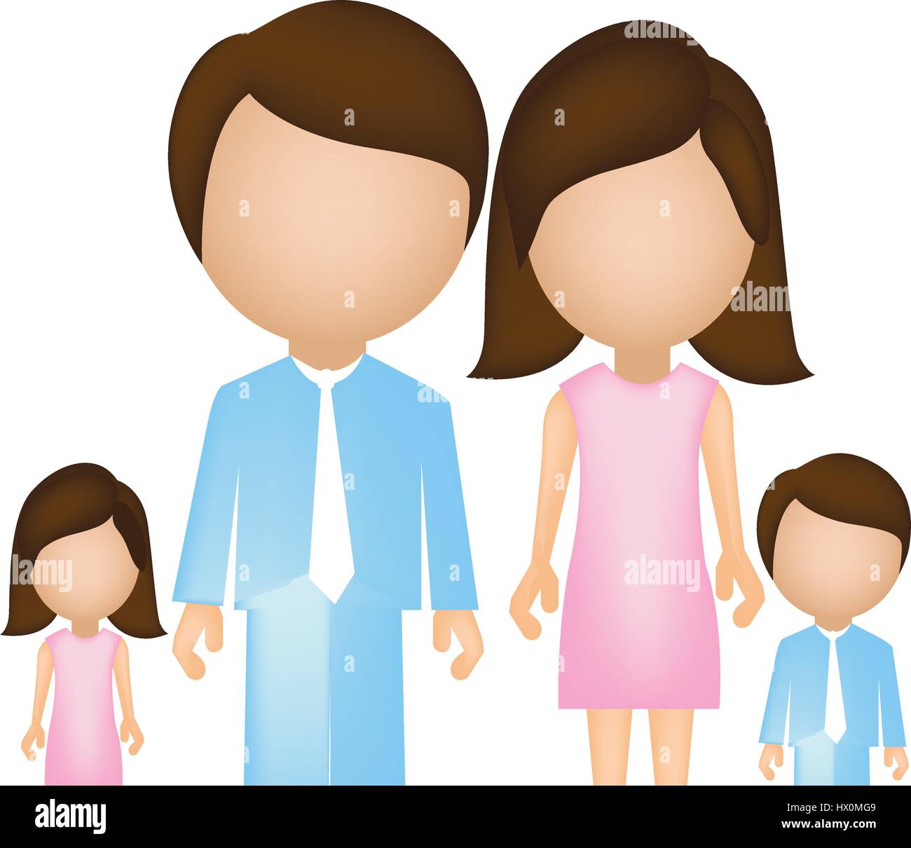 family together cartoon icon Stock Vector Image & Art - Alamy