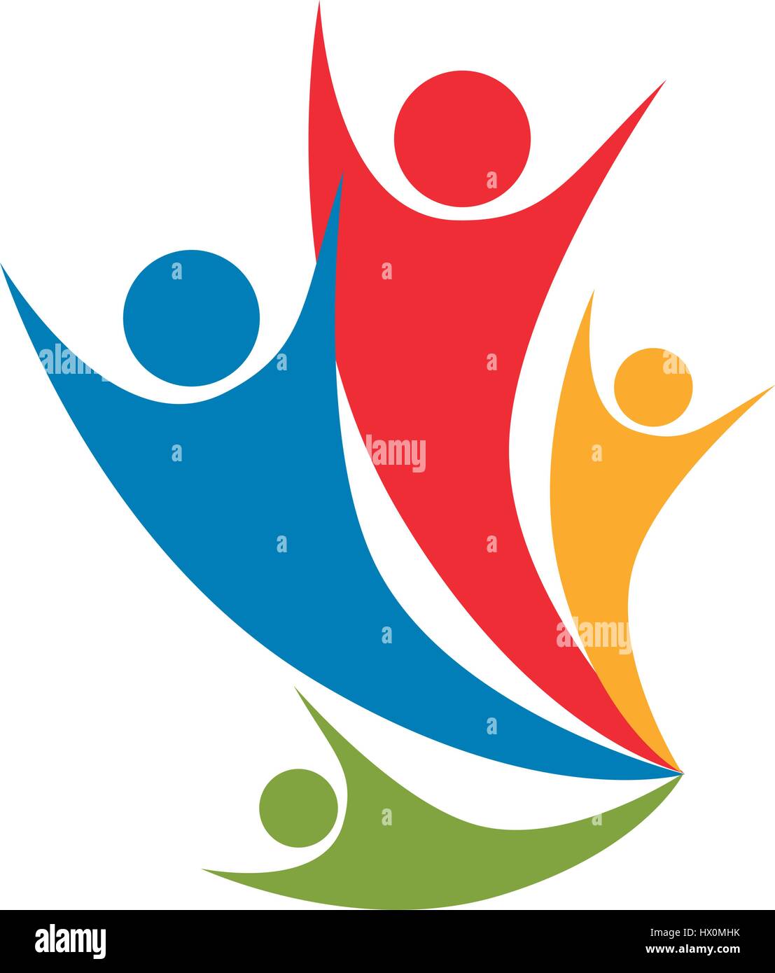 happy family together icon Stock Vector Image & Art - Alamy