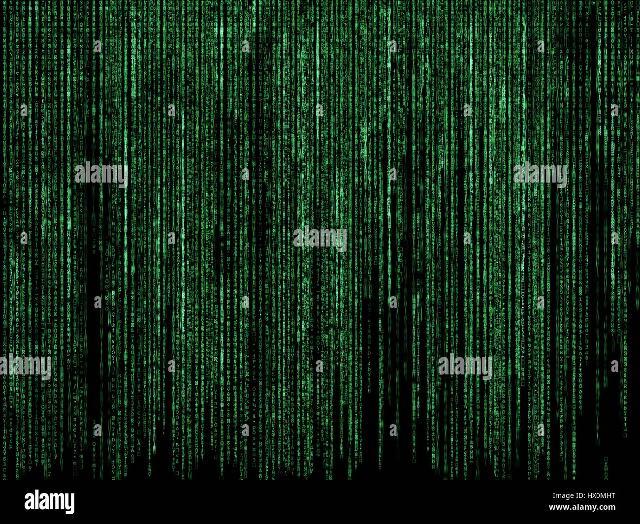 Futuristic background with matrix style code design Stock Photo - Alamy