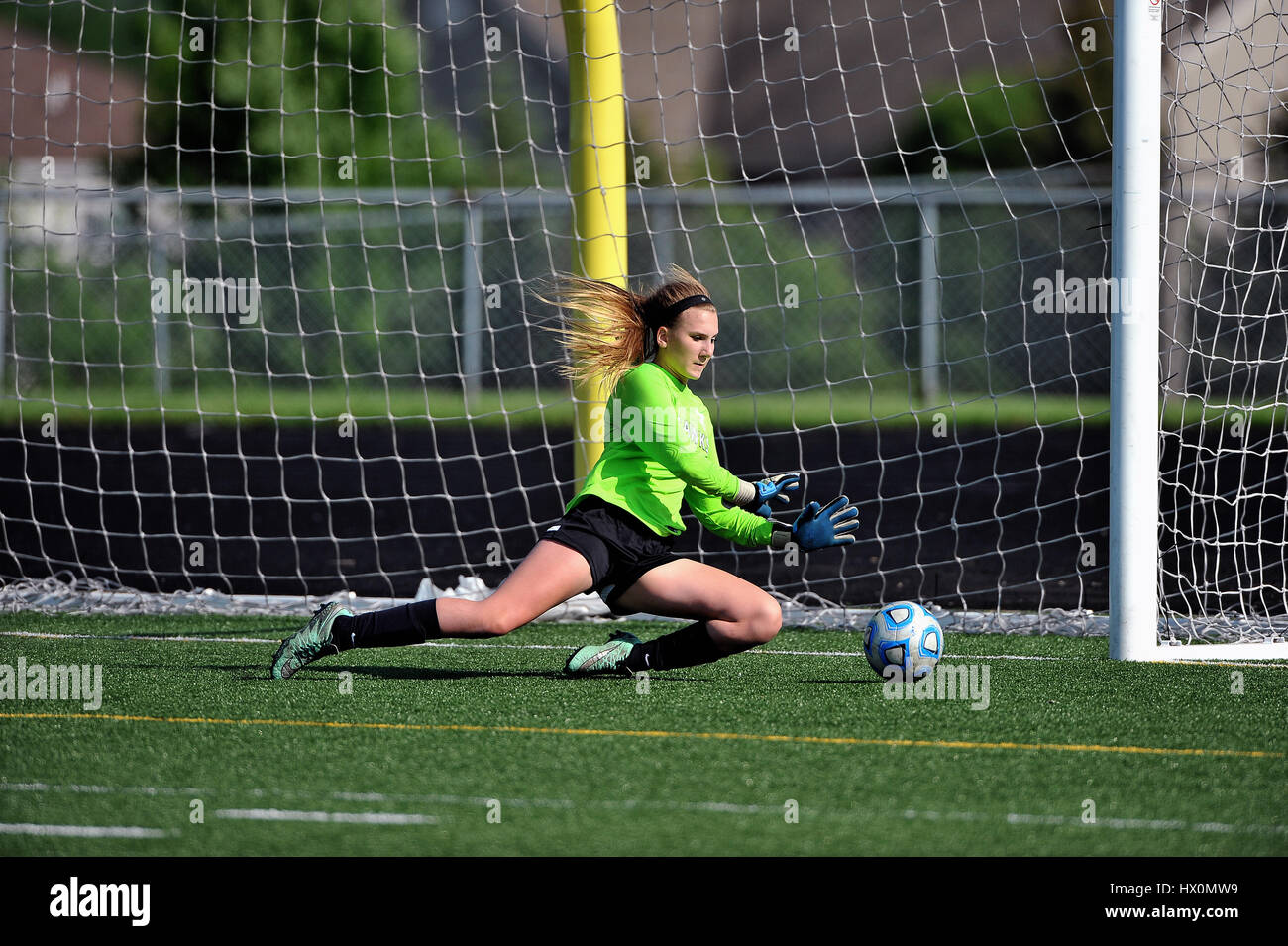 Goalkeeper Diving Save