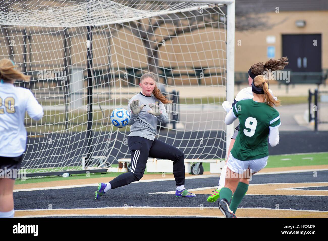 Back of the net hi-res stock photography and images - Alamy