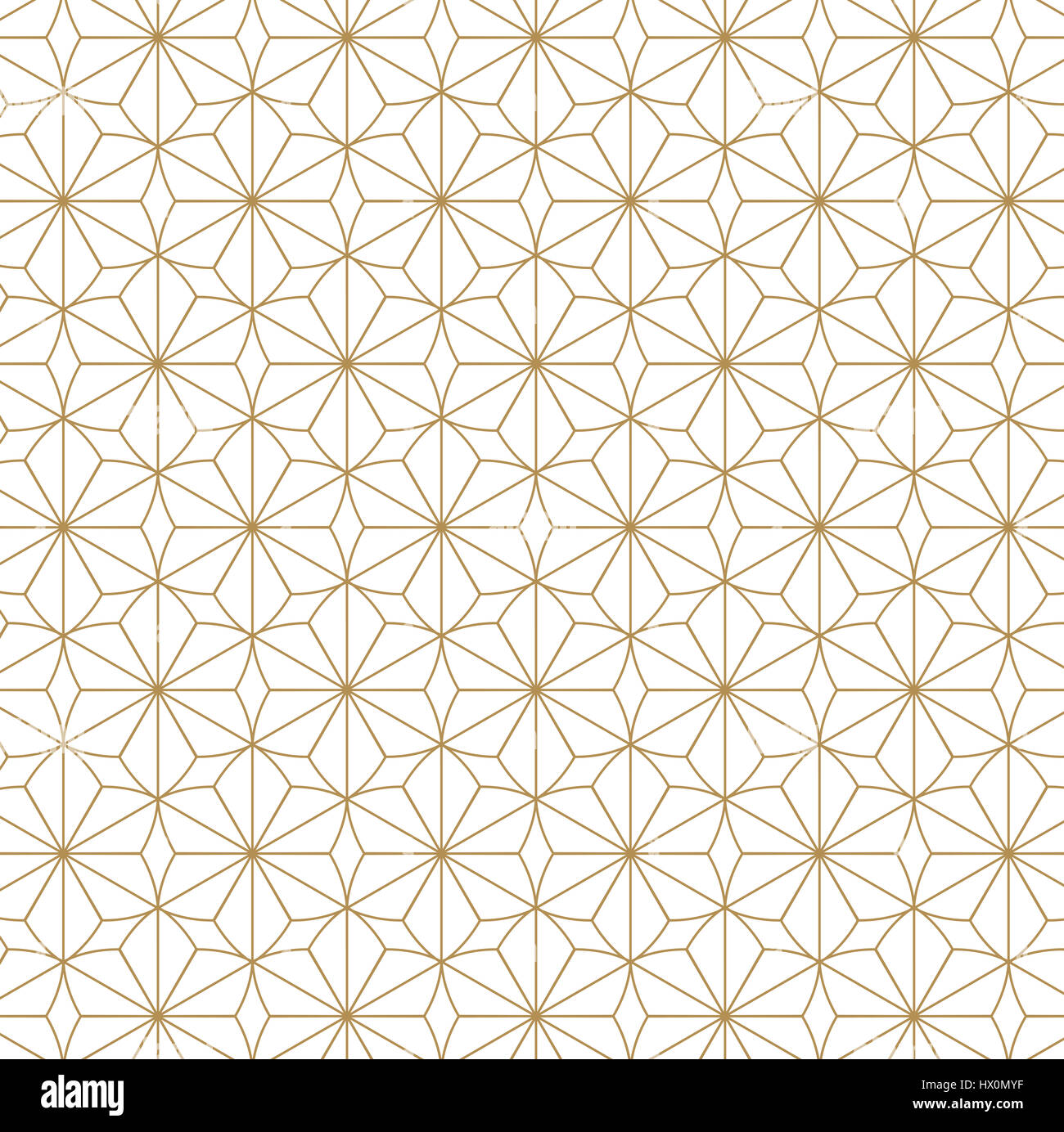 Japanese pattern background. Gold geometric vector Stock Photo - Alamy