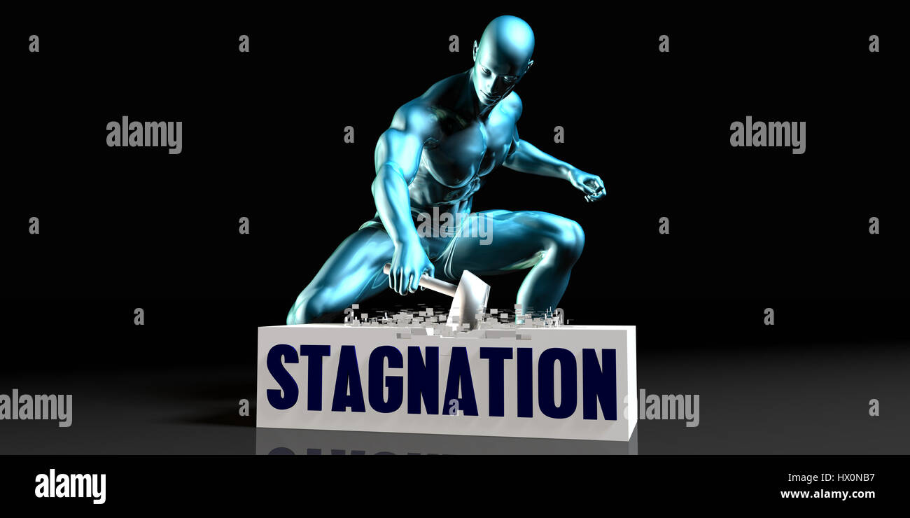 Get Rid of Stagnation and Remove the Problem Stock Photo - Alamy