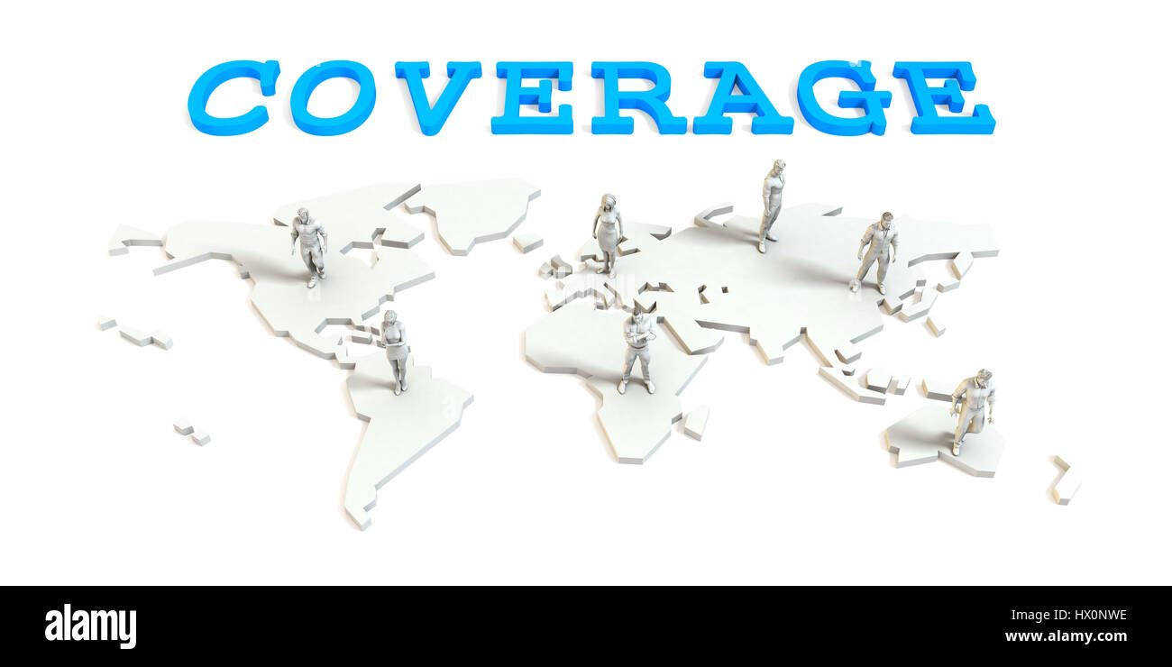 Coverage map hi-res stock photography and images - Alamy
