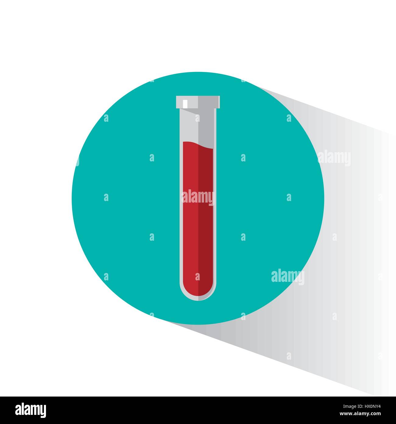 test tube blood research image Stock Vector Image & Art - Alamy