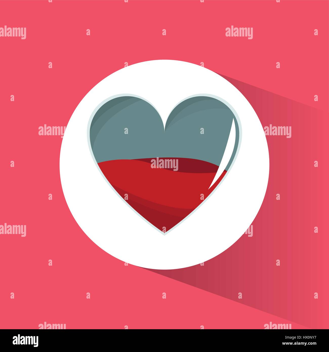 blood heart health symbol Stock Vector Image & Art - Alamy