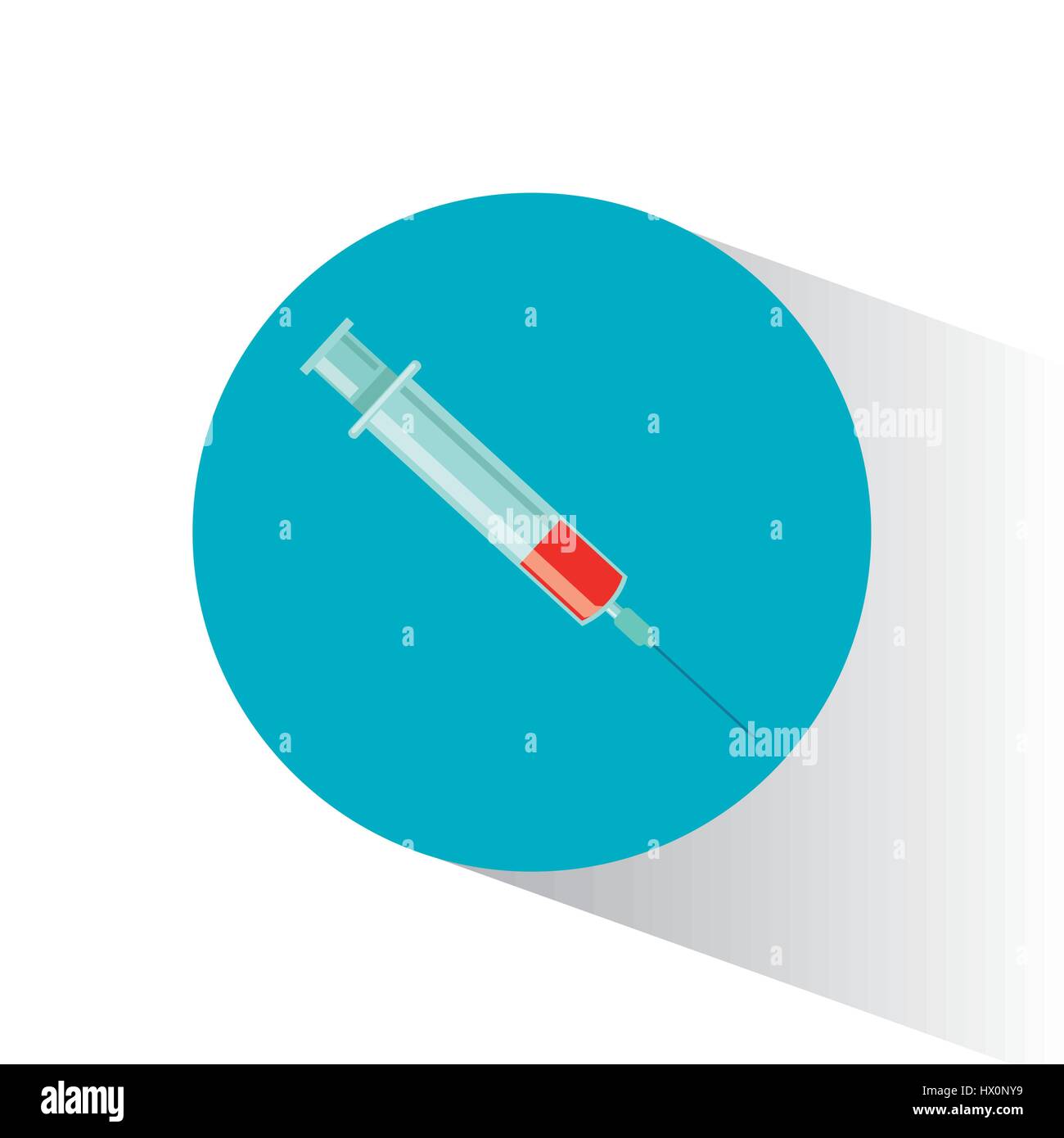 blood syringe donation symbol Stock Vector Image & Art - Alamy
