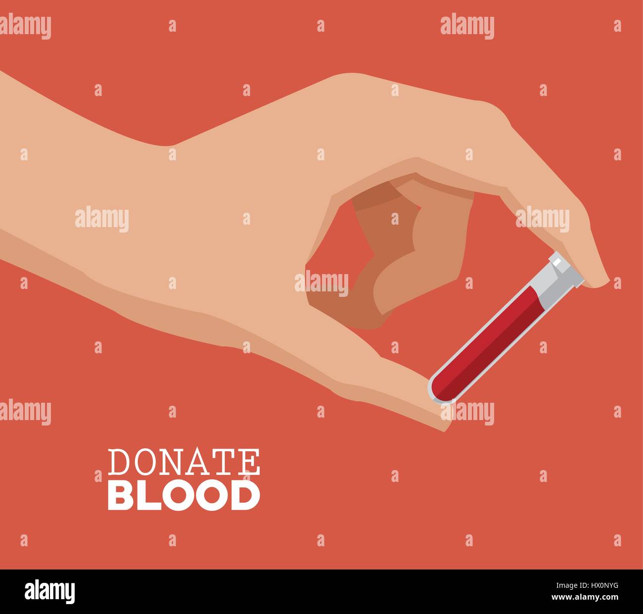 Blood sample test hiv Stock Vector Images - Alamy