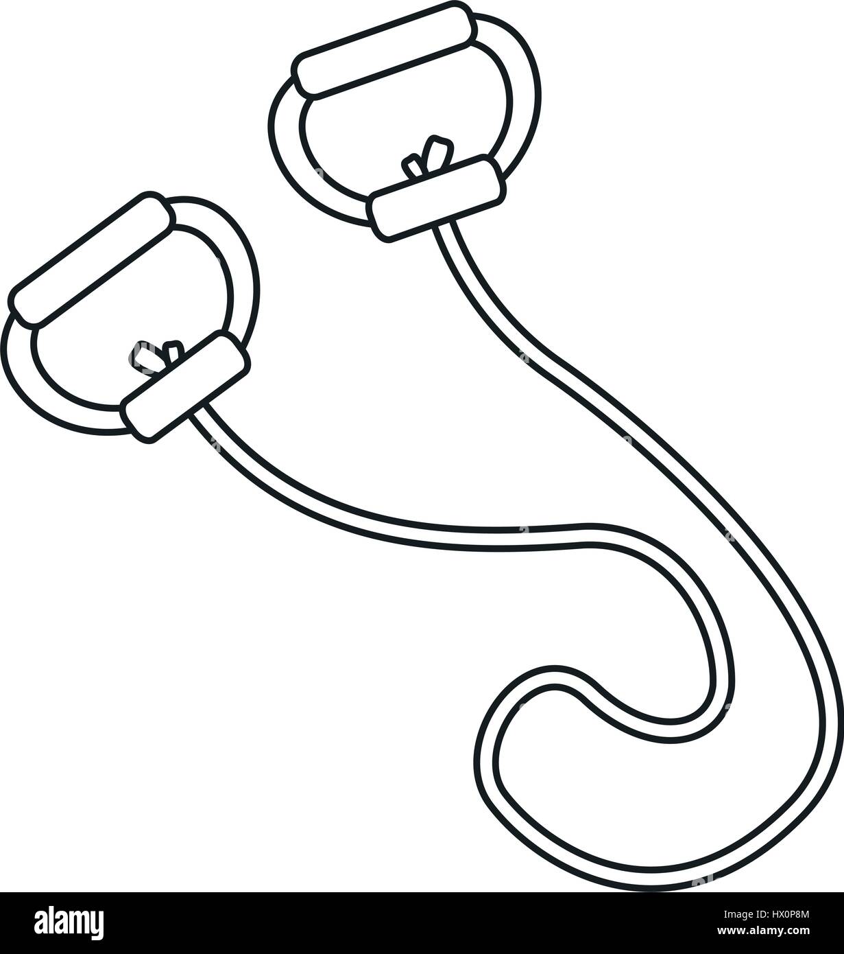 jumping rope gym outline Stock Vector Image & Art - Alamy