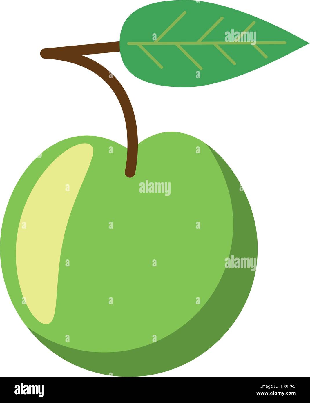 Apple superfood Stock Vector Images - Alamy