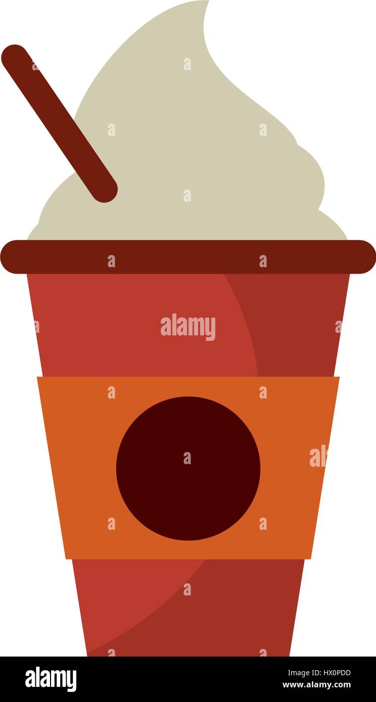 cold coffee cup portable Stock Vector Image & Art - Alamy