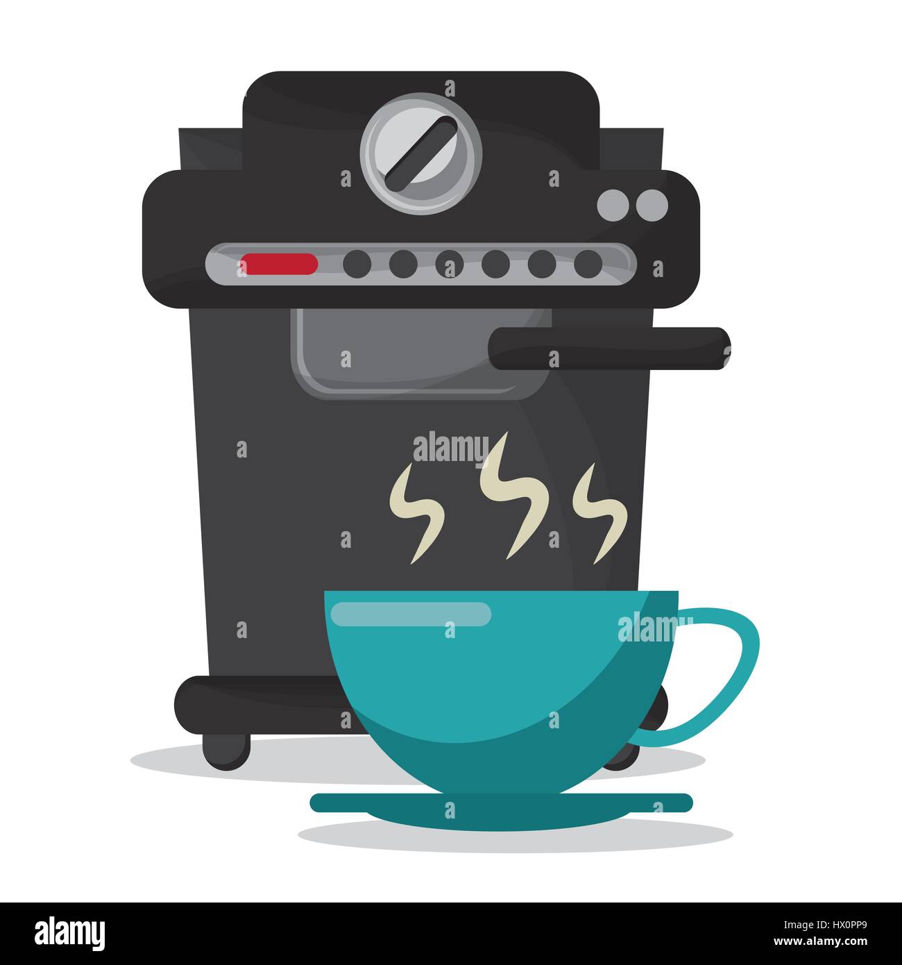 Office coffee maker Stock Vector Images - Alamy