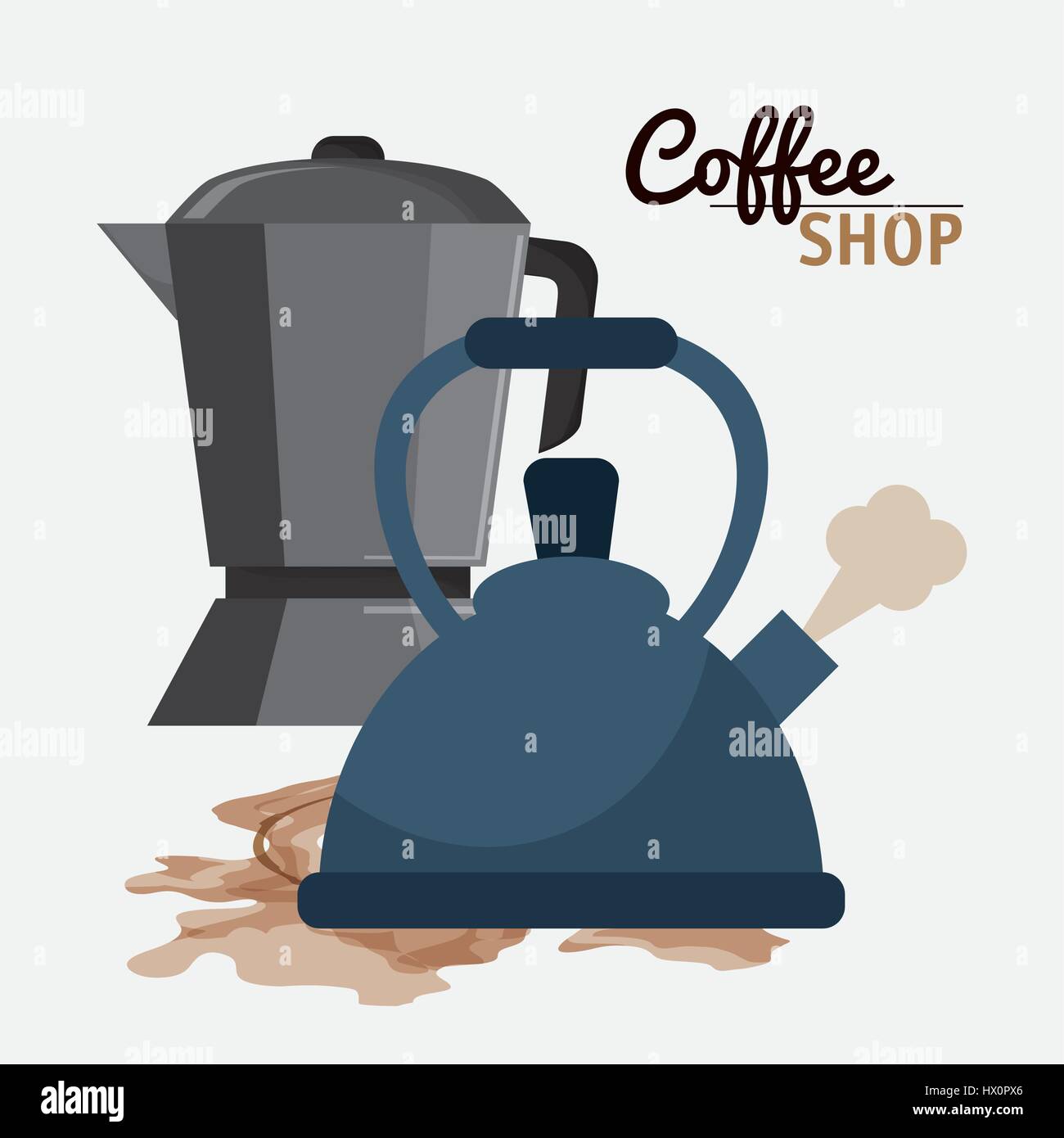 Man coffee maker icon Stock Vector Images - Alamy