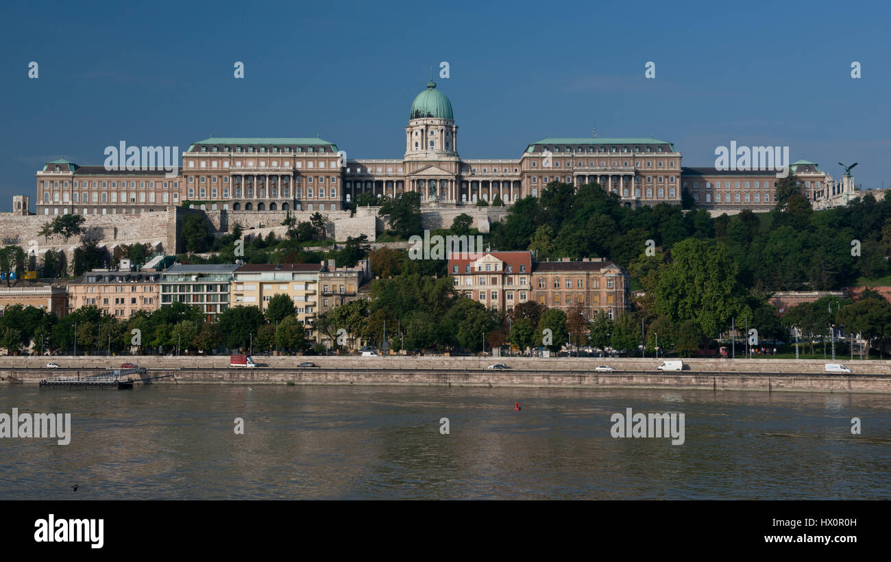 Danube riverside in the historical center of Budapest. Since 1987 is an ...